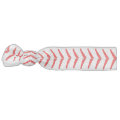 Red Baseball Seams Stitches Hairties Hair Tie | Zazzle