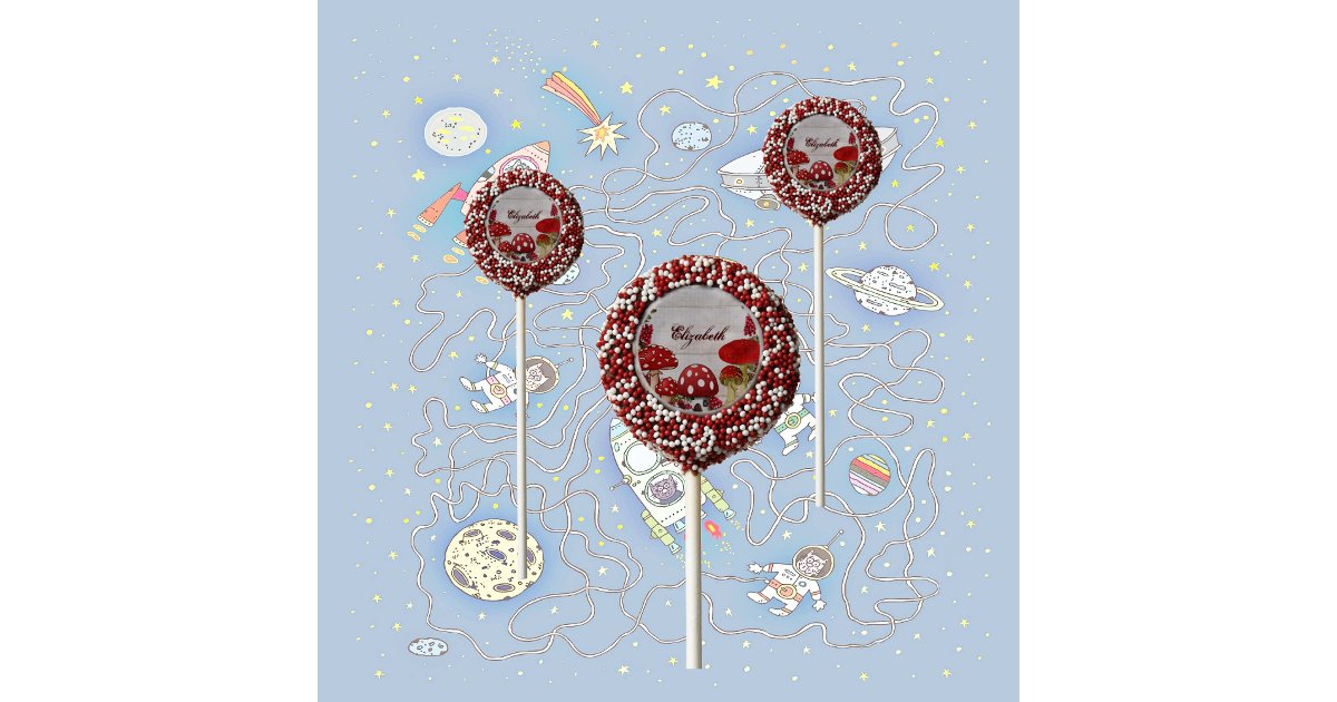 Red Berry Garden Toadstool Magic Mushroom Yummy Chocolate Covered Oreo ...