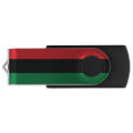 Red, Black and Green Flag USB Flash Drive | Zazzle