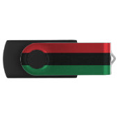 Red, Black and Green Flag USB Flash Drive | Zazzle