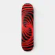 Red & Black Spiral Graphics: Custom Skateboard | Zazzle