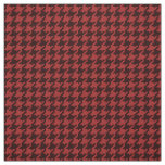 Green and White Houndstooth Geometric Pattern Fabric | Zazzle