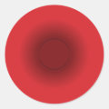 Red Blood Cell Classic Round Sticker | Zazzle