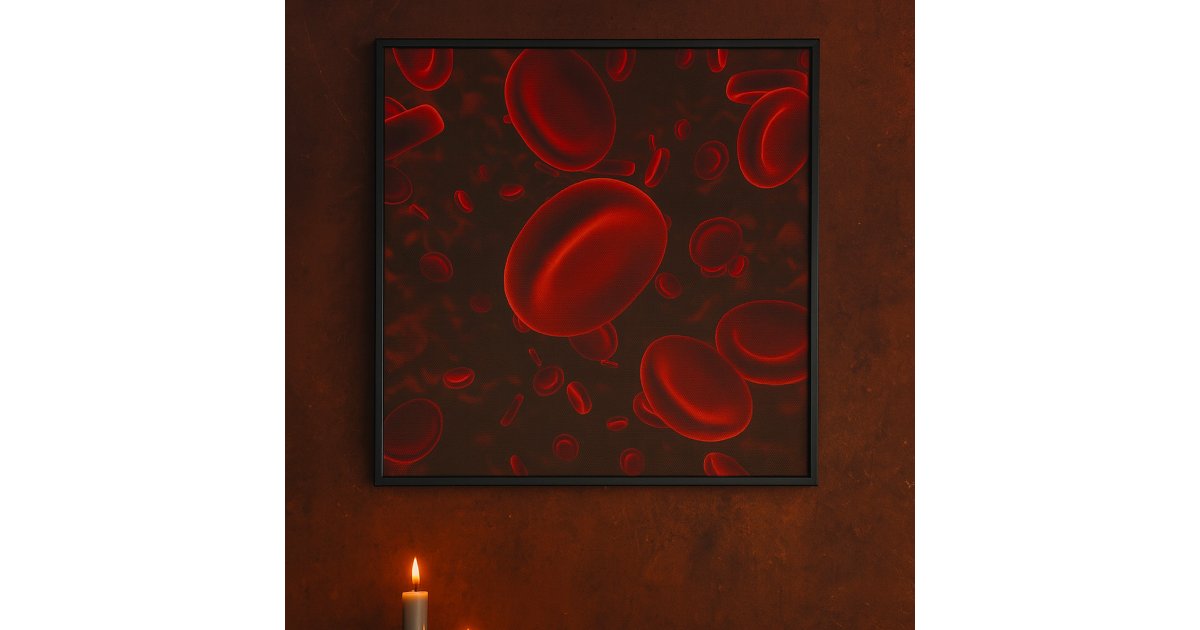 Red Blood Cells Poster | Zazzle