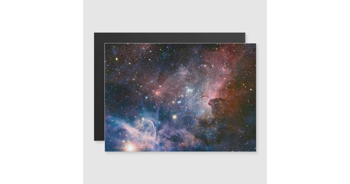 Red & Blue Carina Nebula Hubble Telescope | Zazzle
