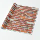 Red Brick Pattern Wrapping Paper | Zazzle