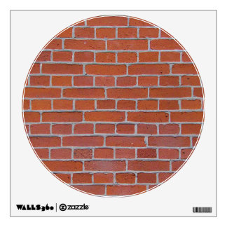 Brick Wall Decals & Wall Stickers | Zazzle