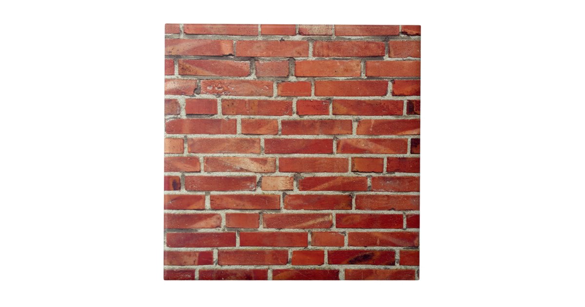 Red Brick Wall Texture Tile | Zazzle