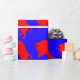 Red Bull Blue Wrapping Paper | Zazzle