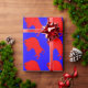 Red Bull Blue Wrapping Paper | Zazzle