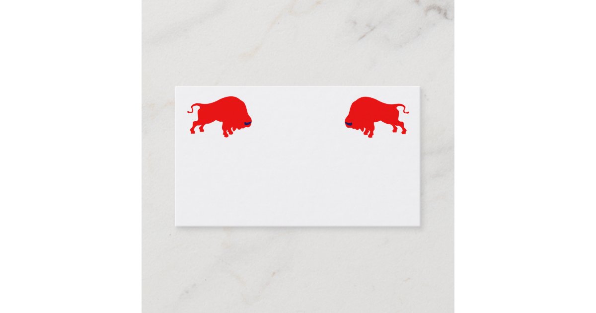 Red Bulls Business Cards | Zazzle