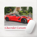 Red C7 Chevrolet Corvette Mouse Pad | Zazzle
