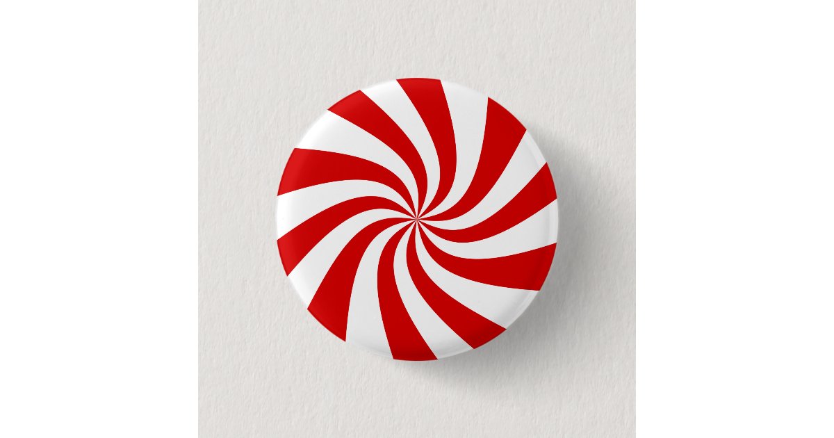 red candy cane button | Zazzle