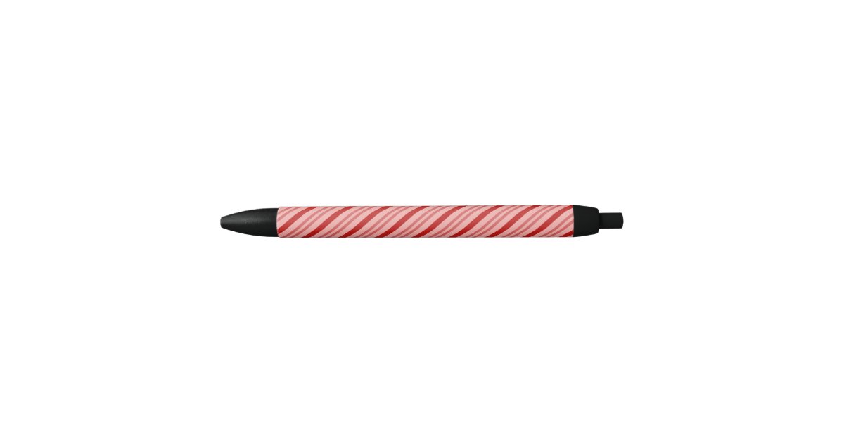 Red Candy Stripes Pen | Zazzle