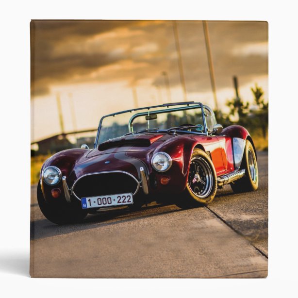 Personalize Your Own Classic Car Binder - Stay Organized Today! | Zazzle