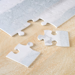 Red Cardinal Bird in beautiful snowy Birch Tree Jigsaw Puzzle | Zazzle