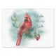 Red Cardinal Bird Remembering You Saying Tissue Paper | Zazzle