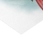 Red Cardinal Bird Remembering You Saying Tissue Paper | Zazzle