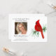 Red Cardinal Memorial Service Invitation | Zazzle