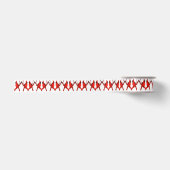 Red Cardinal Patterned Satin Ribbon | Zazzle