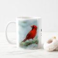 Red Cardinal Print Personalized Coffee Mug | Zazzle