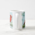 Red Cardinal Print Personalized Coffee Mug | Zazzle
