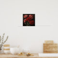 Red Carnations Flower Art Print Poster | Zazzle