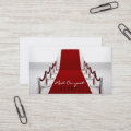 Red Carpet Business Card | Zazzle