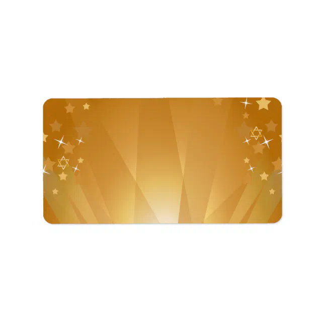 Red Carpet Hollywood Star Bat Mitzvah Blank Label | Zazzle