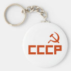 Soviet Russian Hammer and Sickle Keychain | Zazzle.com