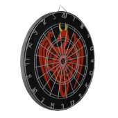 Red Celtic Dragon Dart Board | Zazzle