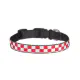 Red Checkered Pet Collar | Zazzle