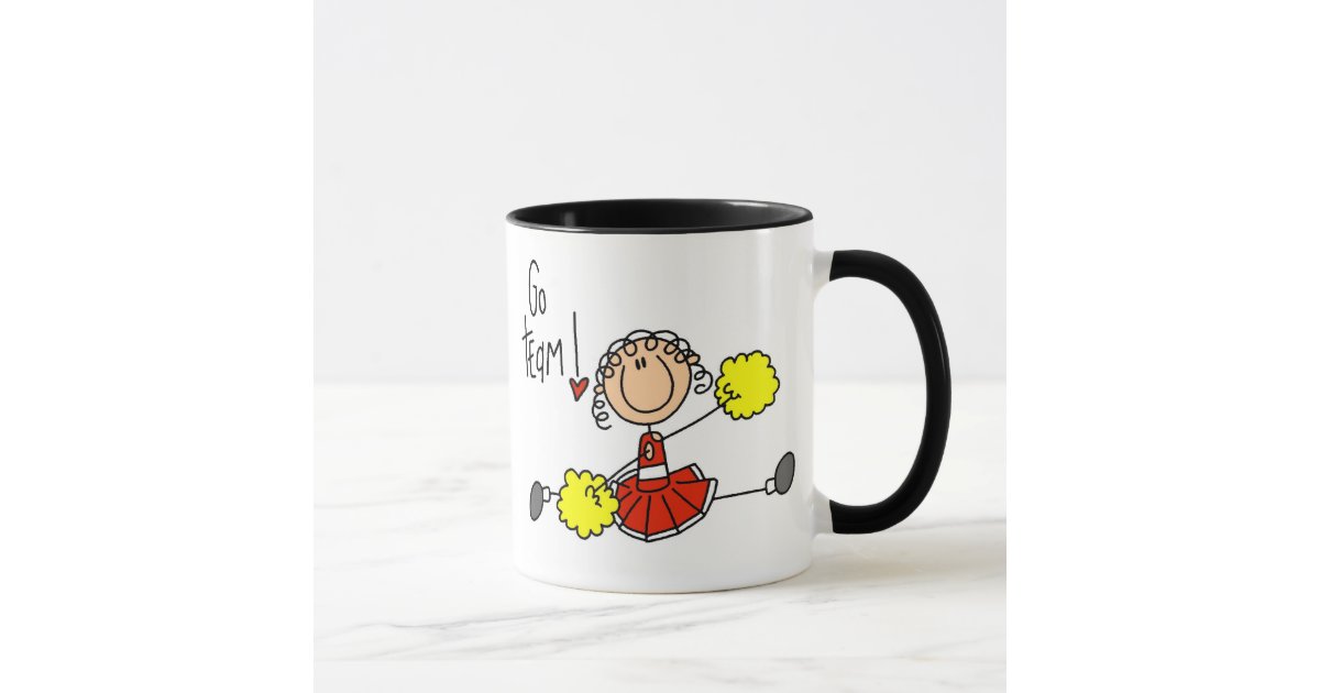 Red Cheerleader Mug | Zazzle