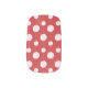 Red Cheerleader Pom Pom Pattern Minx Nail Art | Zazzle