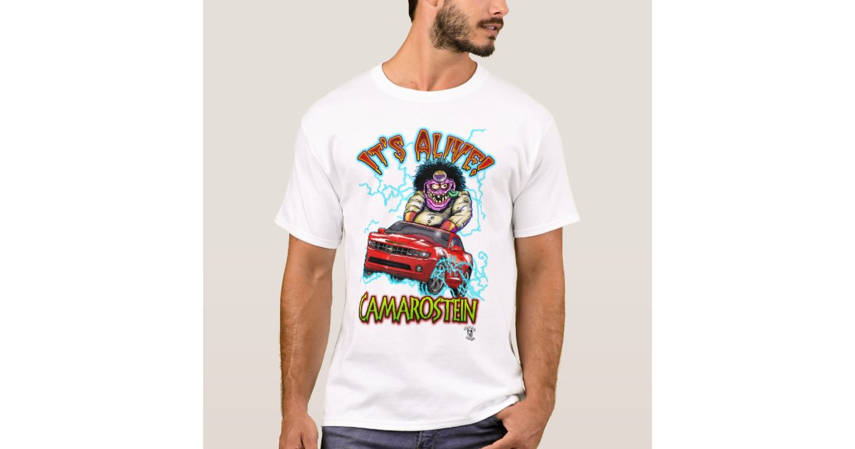 Red Chevy Camaro SS T-Shirt | Zazzle