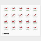 Red Chili Pepper Address Labels | Zazzle
