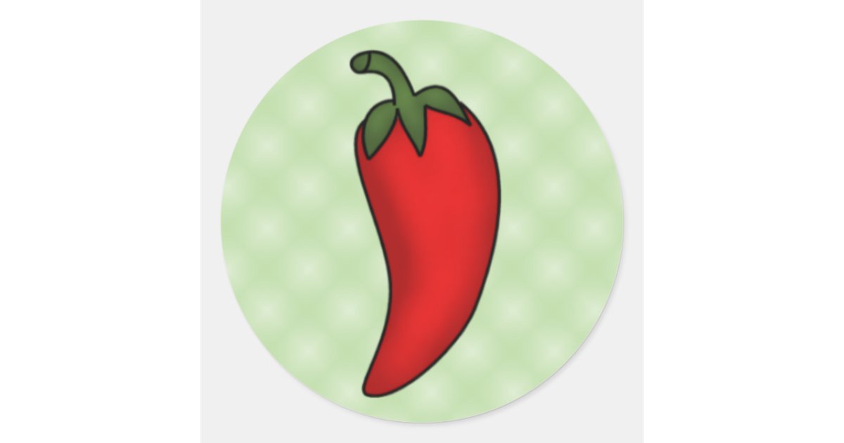 Red Chili Pepper Stickers | Zazzle