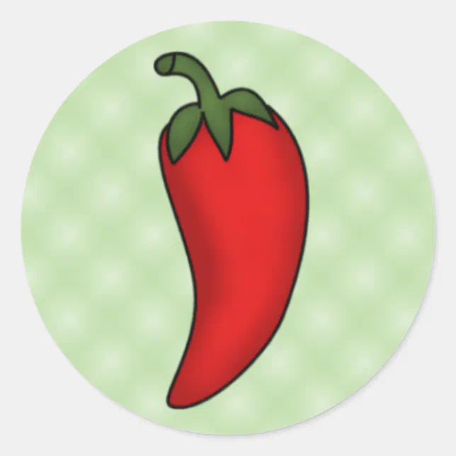 Red Chili Pepper Stickers | Zazzle