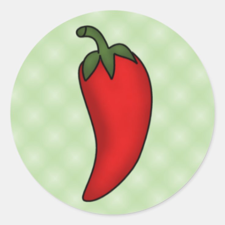 Red Chili Pepper Stickers | Zazzle