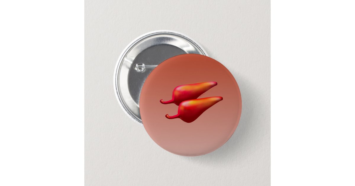 Red Chili Peppers button | Zazzle
