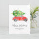 Red Christmas Car Holiday Card | Zazzle