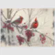 Red Christmas Cardinals Tissue Paper | Zazzle