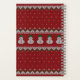 Red Christmas Knit Apple Pattern | Winter Holiday Notebook | Zazzle