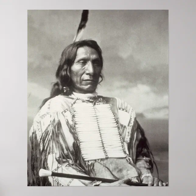 Red Cloud Chief (1822-1909) 1880 (b/w photo) Poster | Zazzle