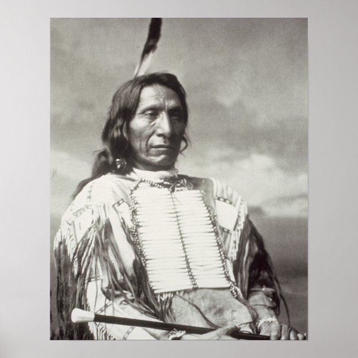 Red Cloud Chief (1822-1909) 1880 (b/w photo) Poster | Zazzle.com