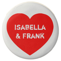 Red Conversation Heart Chocolate Dipped Oreo | Zazzle