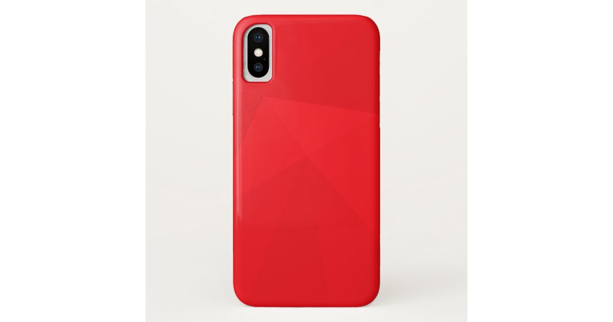 Red, cool, unique, trendy, urban geometric design Case-Mate iPhone case ...