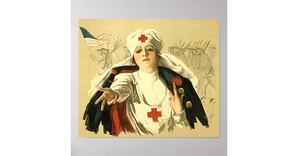 Red Cross Poster | Zazzle
