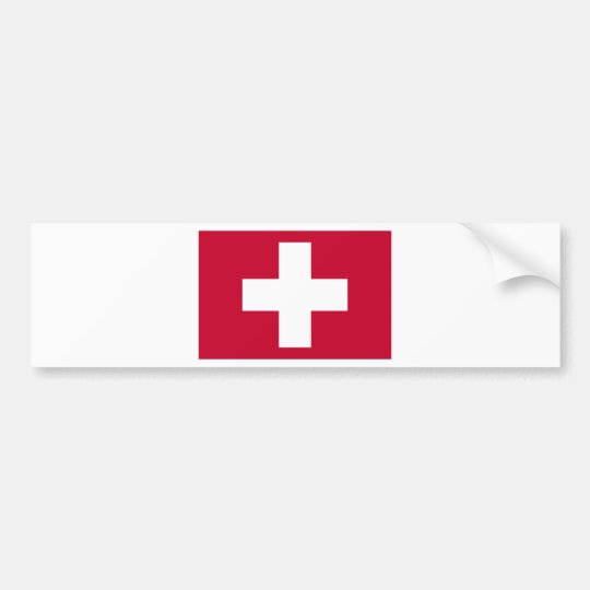 Red Cross Products & Designs! Bumper Sticker | Zazzle.com