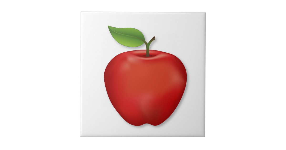 Red Delicious Apple Tile | Zazzle